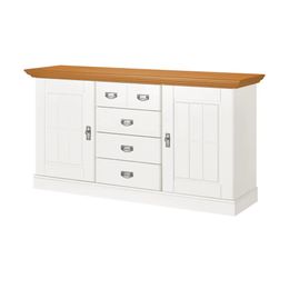 maison bleue Sideboard Florian ¦ weiß ¦ Maße (cm): B: 171,3 H: 90,1 T: 48.0 » Höffner