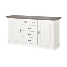 maison bleue Sideboard Florian ¦ weiß ¦ Maße (cm): B: 171,3 H: 90,1 T: 48.0 » Höffner
