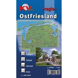 KVplan-Regio OstFriesland, Karte (im Sinne von Landkarte)