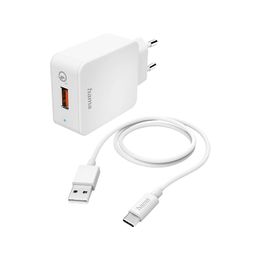 Hama USB-C, Qualcomm® Ladegerät Universal 19.5 Watt, Weiß