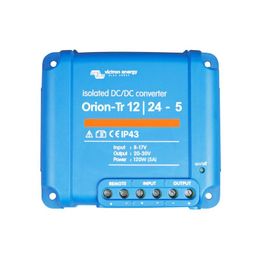 VICTRON ENERGY - Victron Orion-Tr 12/24-5 isolierter dc dc Konverter 12V zu 24V 5A 120W