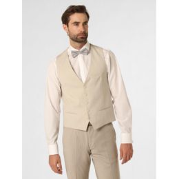 Cinque Baukasten-Weste Herren Slim Fit meliert, beige