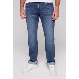 CAMP DAVID Regular-fit-Jeans mit Used-Waschung, blau