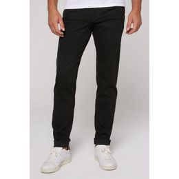 CAMP DAVID Regular-fit-Jeans mit hoher Leibhöhe, schwarz