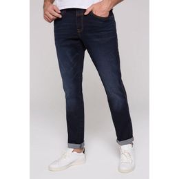 CAMP DAVID Regular-fit-Jeans mit hoher Elastizität, blau