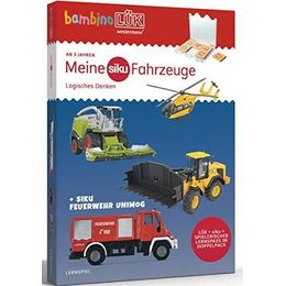 westermann bambinoLÜK-Set: Meine siku Fahrzeuge - Logisches Denken, Lernbuch Serie: bambinoLÜK Altersangabe: ab 36 Monaten