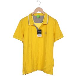 BOSS Green Herren Poloshirt, gelb, Gr. 54