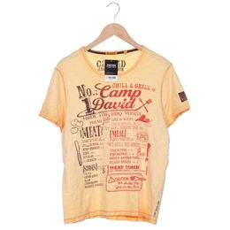 CAMP DAVID Herren T-Shirt, gelb