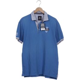 Lerros Herren Poloshirt, blau, Gr. 56