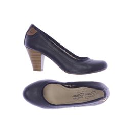 Tom Tailor Damen Pumps, marineblau, Gr. 36