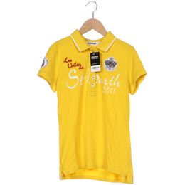 Gaastra Damen Poloshirt, gelb, Gr. 38