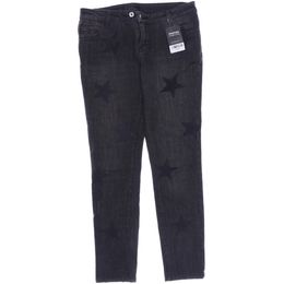 Alba Moda Damen Jeans, schwarz, Gr. 36