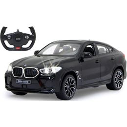 Jamara RC-Auto Deluxe Cars, BMW X6 M 1:14, schwarz - 2,4 GHz, mit LED-Lichtern, schwarz