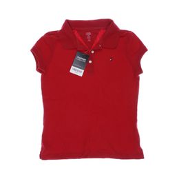 Tommy Hilfiger Damen Poloshirt, rot, Gr. 158