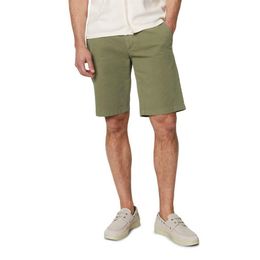 Marc O'Polo Marc O'Polo Shorts aus Bio-Baumwoll-Mix, grün