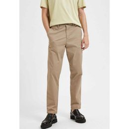 Selected Homme Chinohose SLHSLIMTAPE-NEW MILE, beige