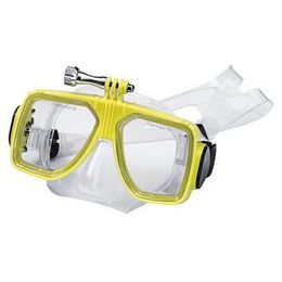 Hama Taucherbrille für GoPro gelb