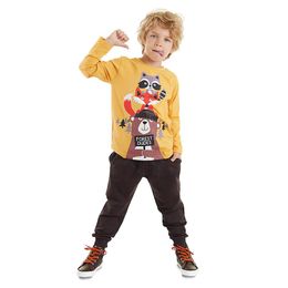 Denokids 2tlg. Outfit "Forest" in Gelb - 104