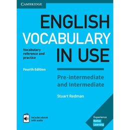 English Vocabulary in Use Pre-intermediate and Intermediate 4th Edition, with Enhanced ebook, Kartoniert (TB)