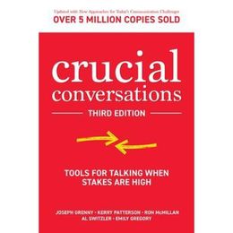 Crucial Conversations: Tools for Talking When Stakes are High - Joseph Grenny, Kerry Patterson, Ron McMillan, Al Switzler, Emily Gregory, Gebunden