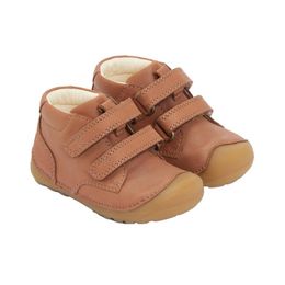 Bundgaard - Klett-Lauflernschuhe PETIT STRAP in cognac, Gr.22