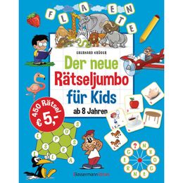 Bassermann Der neue Rätseljumbo für Kids - Eberhard Krüger, Kartoniert (TB)