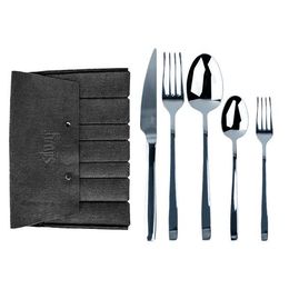 Silwy Reisebesteck-Set 5-teilig, Edelstahl