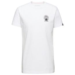 Mammut - Massone T-Shirt Emblems - T-Shirt Gr L weiß