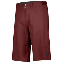 Scott - Shorts Trail Flow with Pad - Radhose Gr S rot