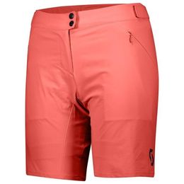 Scott - Women's Shorts Endurance Loose Fit with Pad - Radhose Gr XS rot