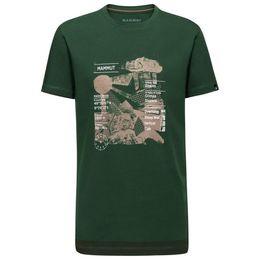 Mammut - Massone T-Shirt Rocks - T-Shirt Gr S grün