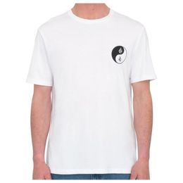 Volcom - Counterbalance Basic S/S - T-Shirt Gr L weiß