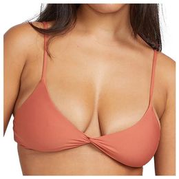 Volcom - Women's Simply Seamless V-Neck - Bikini-Top Gr L orange