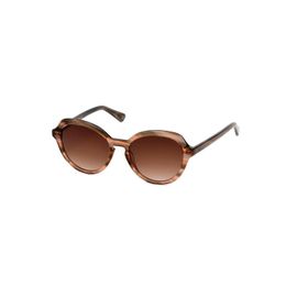 Gerry Weber Sonnenbrille auffällige Damenbrille, Vollrand, Pantoform, braun