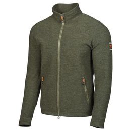 IVANHOE OF SWEDEN - Louie Full Zip - Wolljacke Gr S oliv