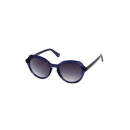 Gerry Weber Sonnenbrille auffällige Damenbrille, Vollrand, Pantoform, blau
