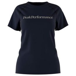 Peak Performance - Women's Active Tee - Funktionsshirt Gr L blau