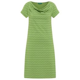 Tranquillo - Women's Kleid mit Wasserfallausschnitt - Kleid Gr XS grün