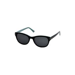 Gerry Weber Sonnenbrille Klassische, schmale Damenbrille, Vollrand, grün|schwarz