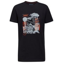 Mammut - Massone T-Shirt Rocks - T-Shirt Gr M schwarz