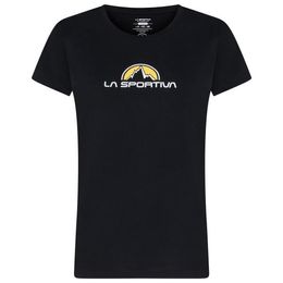 La Sportiva - Women's Footstep Tee - T-Shirt Gr L schwarz