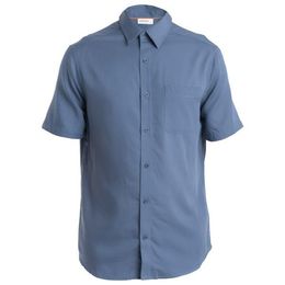 Icebreaker - Steveston S/S Shirt - Hemd Gr S blau