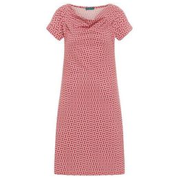 Tranquillo - Women's Kleid mit Wasserfallausschnitt - Kleid Gr XS rosa