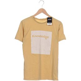 Knowledge Cotton Apparel Herren T-Shirt, gelb