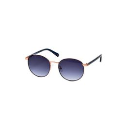 Gerry Weber Sonnenbrille Elegante Damenbrille, Vollrand, runde Form, blau