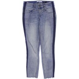 Oui Damen Jeans, blau, Gr. 38