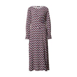 Sisley Kleid Damen Größe 38 marine / rot / schwarz / weiß Winterkleid