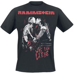Rammstein Was Ich Liebe T-Shirt schwarz in 3XL
