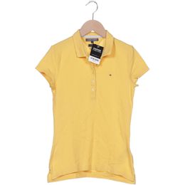 Tommy Hilfiger Damen Poloshirt, gelb, Gr. 34