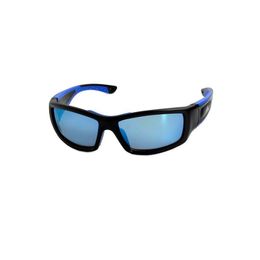 F 2 F2 Sonnenbrille Schmale Sportbrille, schwimmfähig, Vollrand, blau|schwarz